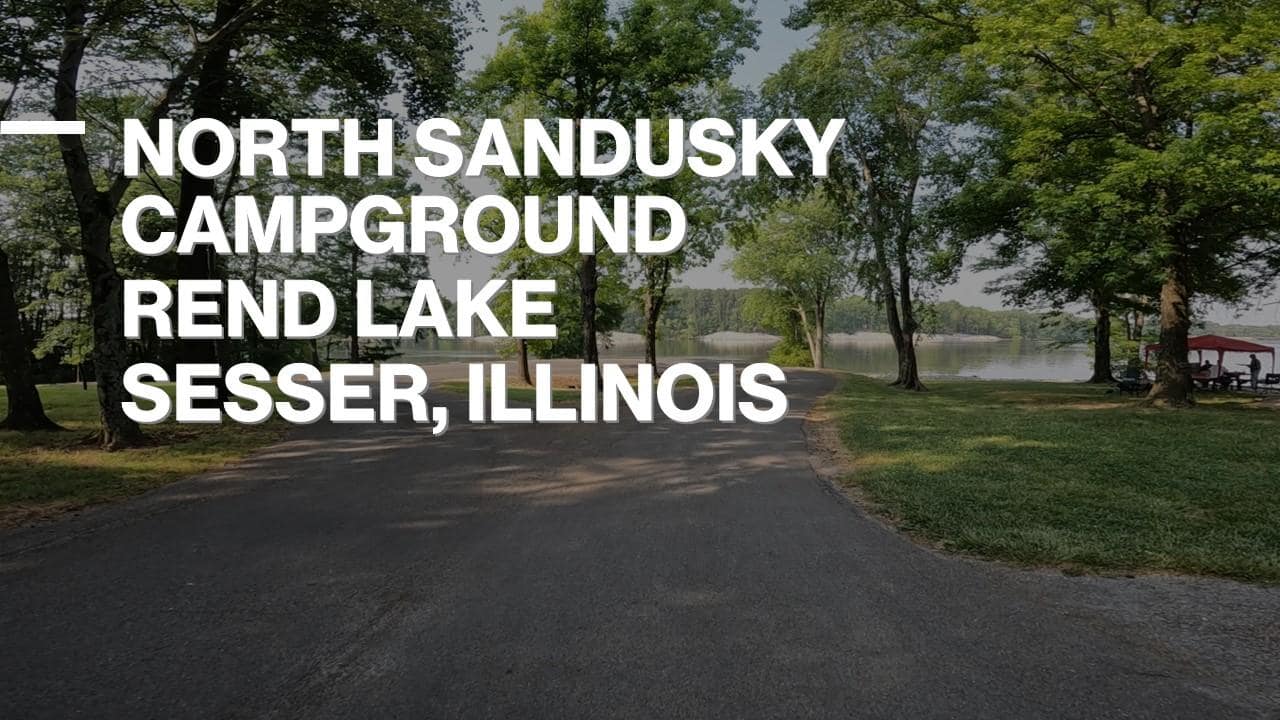 North Sandusky Campground - Rend Lake Illinois - Under The Stars RV Travel